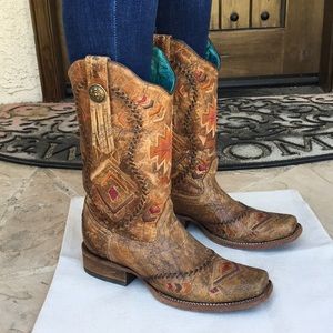 Corral | Shoes | Soldcorral Aztec Boots Additional Pictures | Poshmark